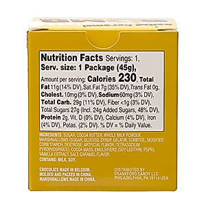 Frankford Salted Caramel Hot Chocolate BOMB, Individually wrapped, Melting Milk Chocolate Ball with mini Marshmallows Inside, Net weight 1.6 oz, Easter Basket Stuffers for Kids Girls Boys Teens Adults