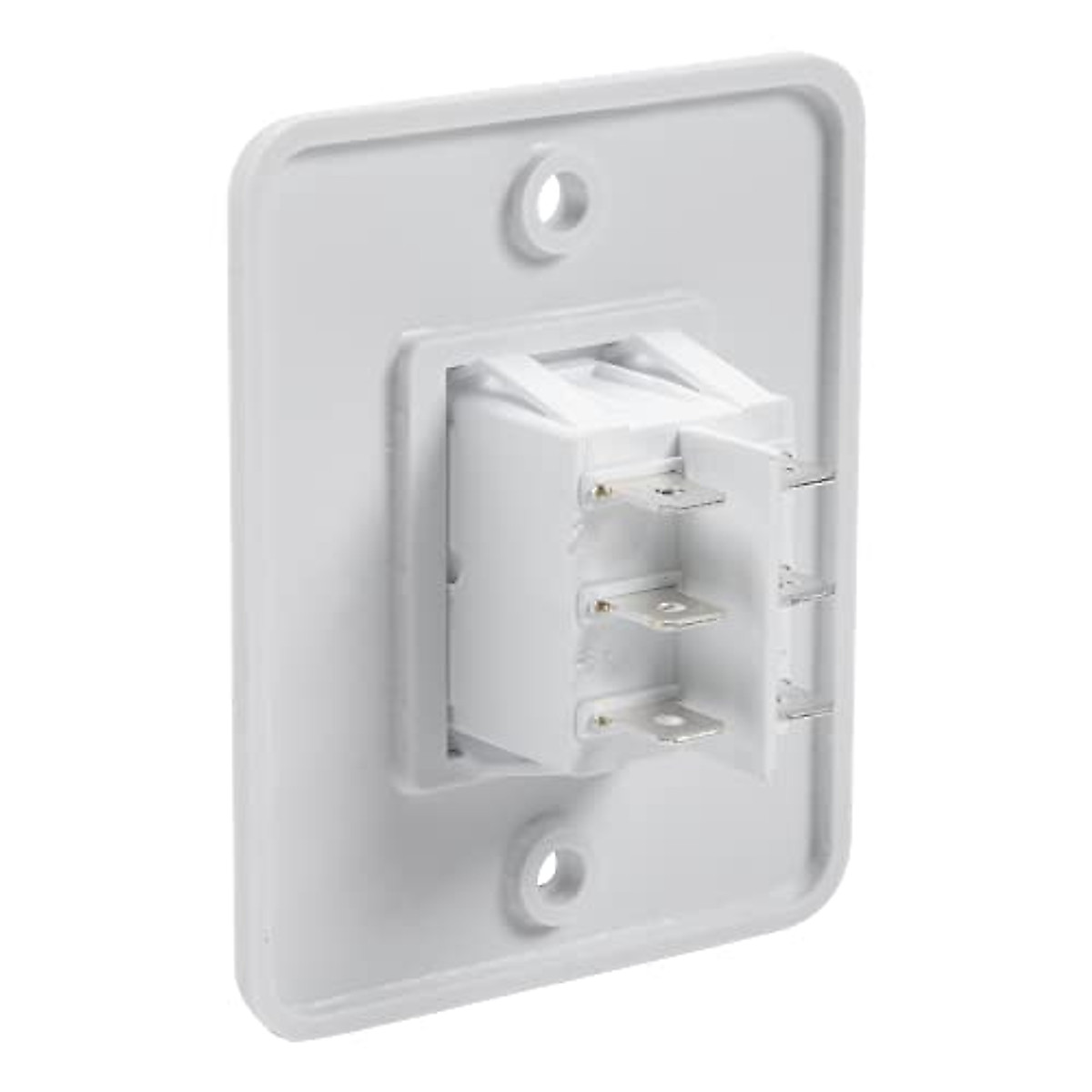 Solera-308472 White Interior Switch; 40 AMP with Plate
