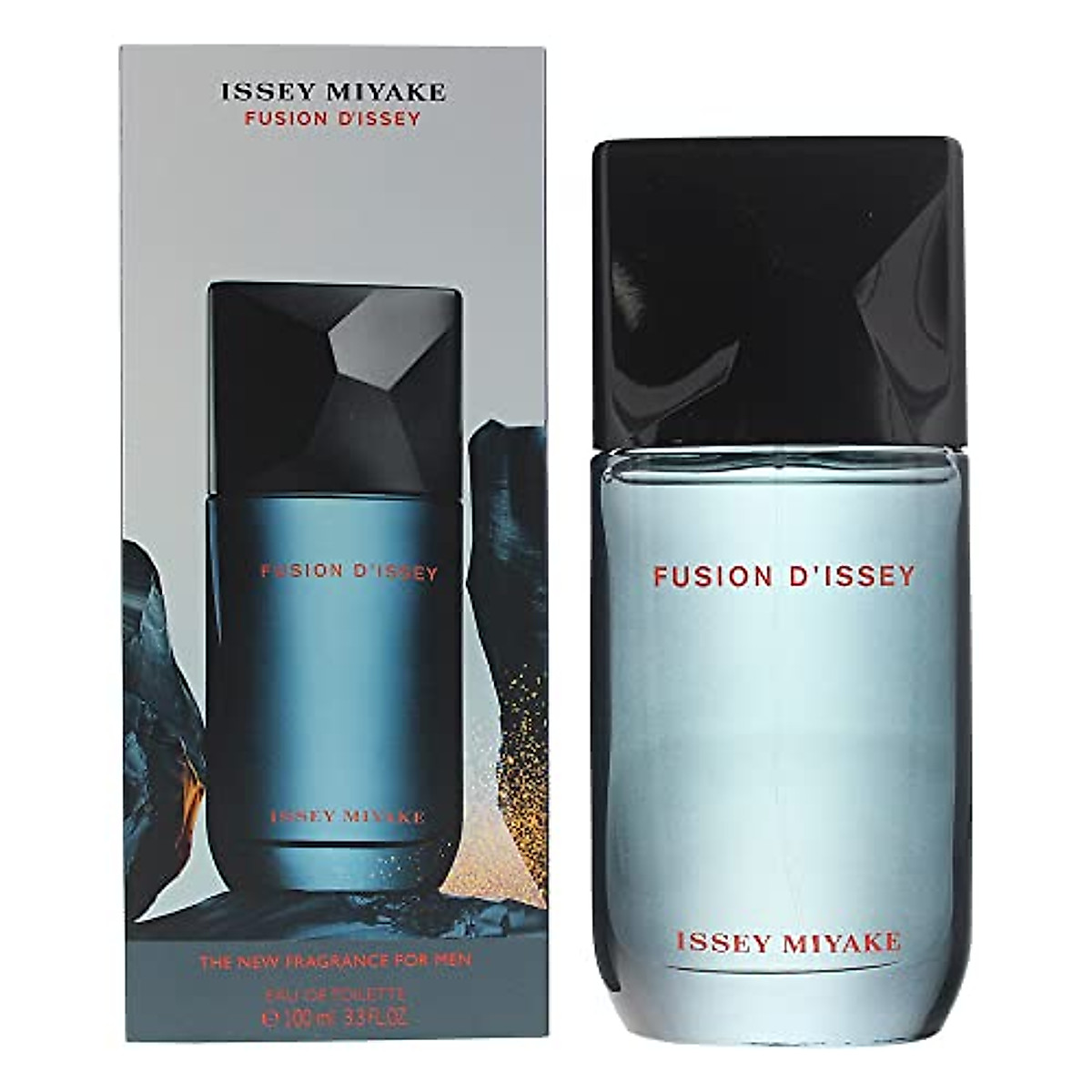 Issey Miyake Fusion Dissey Eau De Toilette Spray by for Men 3.3 Ounces, clear