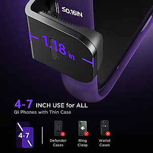 Wireless Car Charger,【7 Colored LED Backlit】Mosurr 15W Auto Clamping Car Charger Phone Mount Holder fit for iPhone 14 13 12 Mini Pro Max 11 XR XS X, Samsung Galaxy S23 Ultra S22 S21+ S10+ Note 20, etc