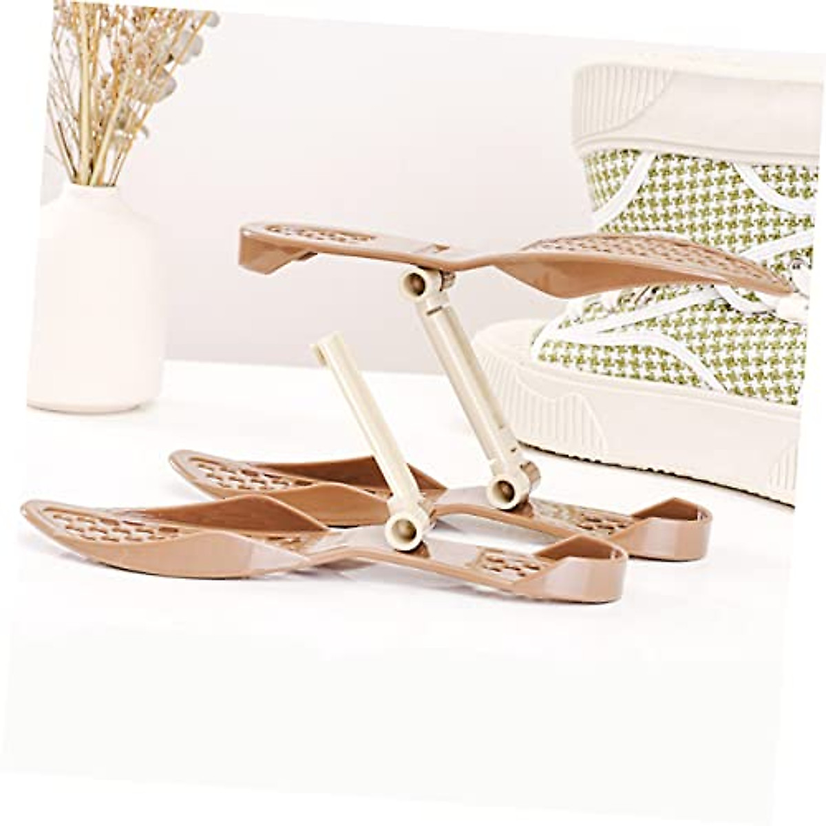 Abaodam Shoe Organizer Shelving Brackets Shoe Rack for Closet Adjustable Shelf Brackets Stackable Shoe Slots Adjustable Shoe Slots Closet Shoe Organizer Shoe Slots Rack Shoes Holder Japan