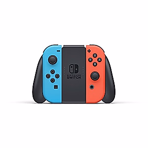 Nintendo Switch with Neon Blue and Neon Red Joy‑Con V2 (Renewed Premium)