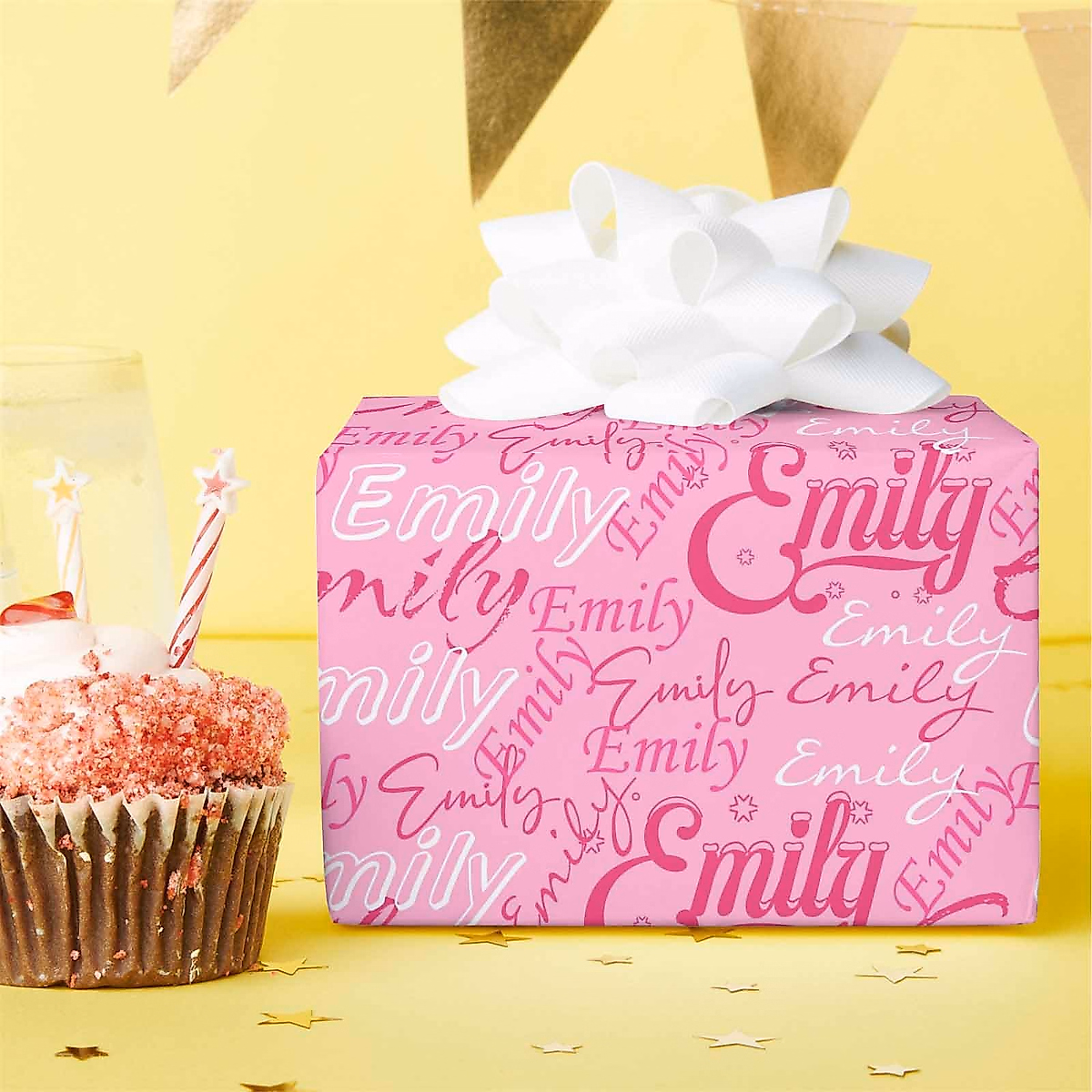 MyPupSocks Custom Wrapping Paper Birthday Birthday Wrapping Paper Boy Personalized Wrapping Paper Birthday Funny Wrapping Paper