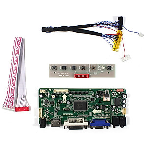 HDMI VGA DVI LVDs Controller Board 30 Pin for 10" 8.9" 1024x600 HSD089IFW1 HSD100IFW1 CLAA102NA0ACW CLAA089NA0ACW WLED LCD Panel