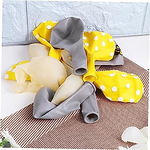 Totority 30pcs 12 day balloons honey bee balloons Baby Shower Balloons bee themed balloons yellow balloons yellow pastel balloon yellow bee balloon decorative items child animal