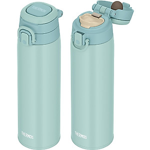 Thermos JOS-750 MBL Vacuum Insulated Mobile Mug with Carry Loop, 25.4 fl oz (750 ml), Mint Blue
