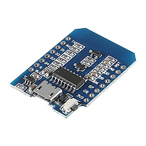 Coliao 10pcs ESP8266 ESP-12F NodeMcu Mini Wireless D1 Module NodeMcu Lua 4M Bytes WLAN WiFi Internet Development Board Compatible with WeMos D1 Mini NodeMcu