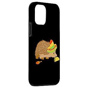 iPhone 12 mini Hedgehog Sombrero Costume Maracas Tacos Spiny Critters Case