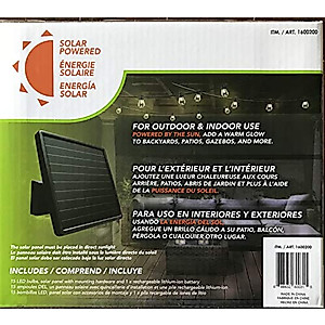 Sunforce LED Outdoor Waterproof 33ft Solar String Lights