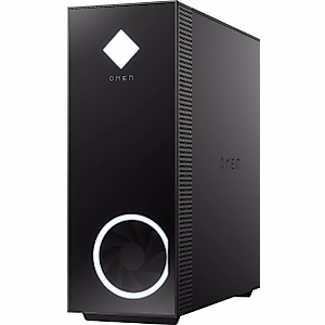 HP OMEN 30L Gaming Desktop PC, AMD 6-Core Ryzen 5 5600G(Beat i7-10700K, Up to 4.4GHz), GeForce RTX 3060 12GB, HyperX 16 GB DDR4 RAM, 1TB SSD+1TB HDD, Windows 10, RGB Lighting+AllyFlex MP