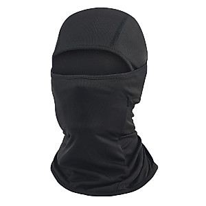 Black Ski Mask for Men Balaclava Face Mask Women Summer Shiesty Mask Full Head Mask for Motorcycle Helmet Football Sun Protection
