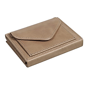 EXENTRI Multiwallet with RFID protection with credit card holder with snap enclosure