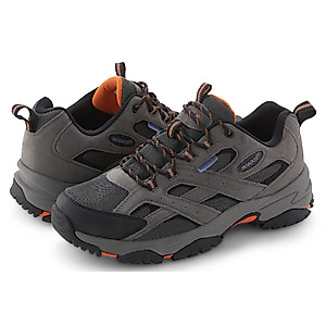 Nevados XP Men's Boomerang II Low Waterproof Hiking Boots | Lightweight for Trail, Walking, Summer Outdoors | Comfortable w/Memory Foam | Rugged Carbon Rubber Sole