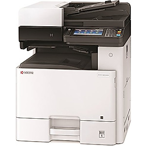 Kyocera 1102P32US0 Model ECOSYS M8130cidn Color A3 MFP Multi-Function Laser Printer (Print/Scan/Copy/Fax), 30 ppm Color, Resolution 600 x 600 dpi Up To Fine 1200 x 1200 dpi, Duplex, HyPAS Capable