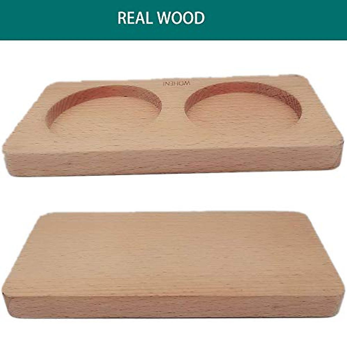 Salt and Pepper Mill Tray, Pepper Salt Mill Tray, Wood Tray