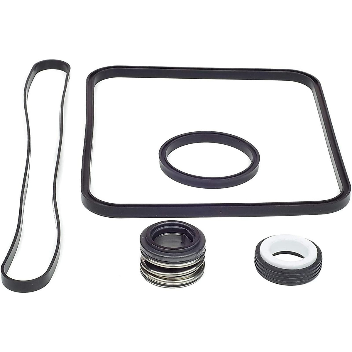 ZFLXH Super Pump Seal Replacement for Hayward Go Kit 3. All 3 Gaskets & Shaft Seal. Fits All SP1600, SP2600 in Regular, X, VSP Models. SPX1600TRA SP1600Z2 PS-201 SPX1600R SPX1600S SPX1600T Pool