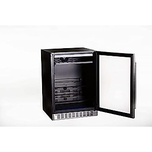 Azure A224BEV-S 24" Undercounter Beverage Center with 5.6 cu ft Capacity