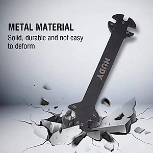 Dilwe Metal Wrench for RC Car, Remote Control Model Toy Tool Multi-function Wrench for RC Car