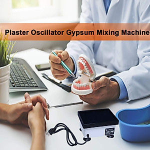 Lab Vibrator Square Quartet Vibrator, JT-51B Model Plaster Oscillator Gypsum Mixing Machine, 110V/120W Lab Equipment