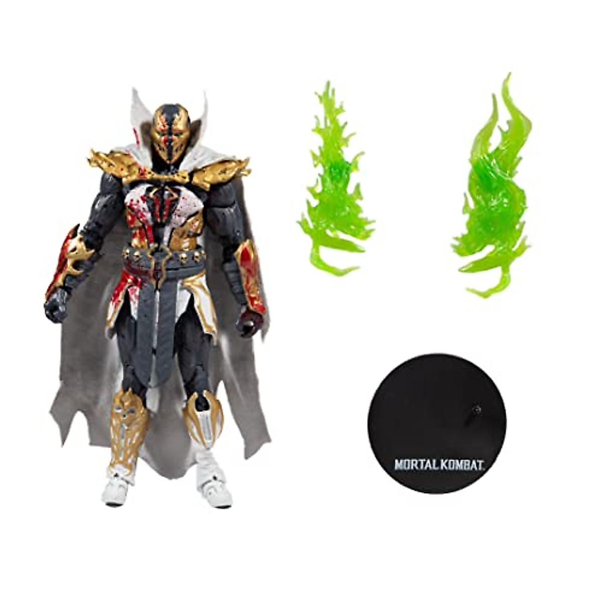 McFarlane Toys Mortal Kombat Malefik Spawn Bloody Disciple 7" Action Figure with Accessories