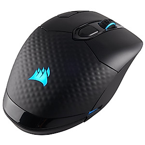 CORSAIR Dark Core SE - RGB Wireless Gaming Mouse - 16,000 DPI Optical Sensor - Comfortable & Ergonomic - Qi Charging (Renewed)
