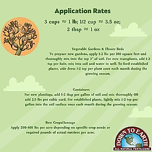 Down to Earth Kelp Meal 1-0.1-2, 5lbs