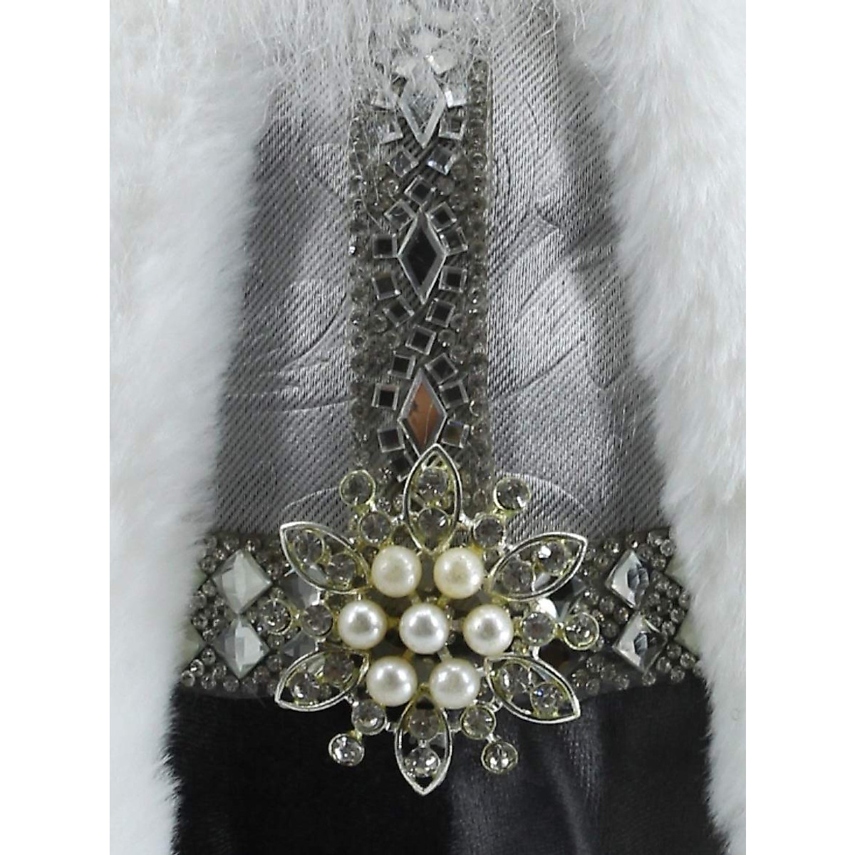 Windy Hill Collection Avant-Garde Parisian Eiffel Tower 16" Inch Santa Claus Standing Figurine Figure Decoration 160013