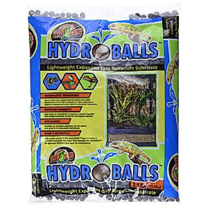 Zoo Med HydroBalls Lightweight Expanded Clay Terrarium Substrate, 2.5 Pounds