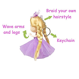 JIABNUKKN Easter Basket Stuffers Eggs Filled 6 Pack Large Eggs with Cute Dolls Inside, Easter Gifts Colorful Easter Egg Stuffers for Toddlers Kids EasterToys