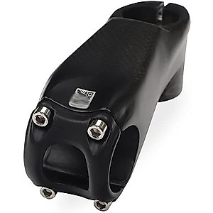 ZECHAO Mountain Bike Stem,60-120mm Full Carbon Fiber Riser Carbon Fiber Mountain Bicke Stem 17 Degrees Road Bike Stem Bike Stem (Color : Black, Size : 80mm)