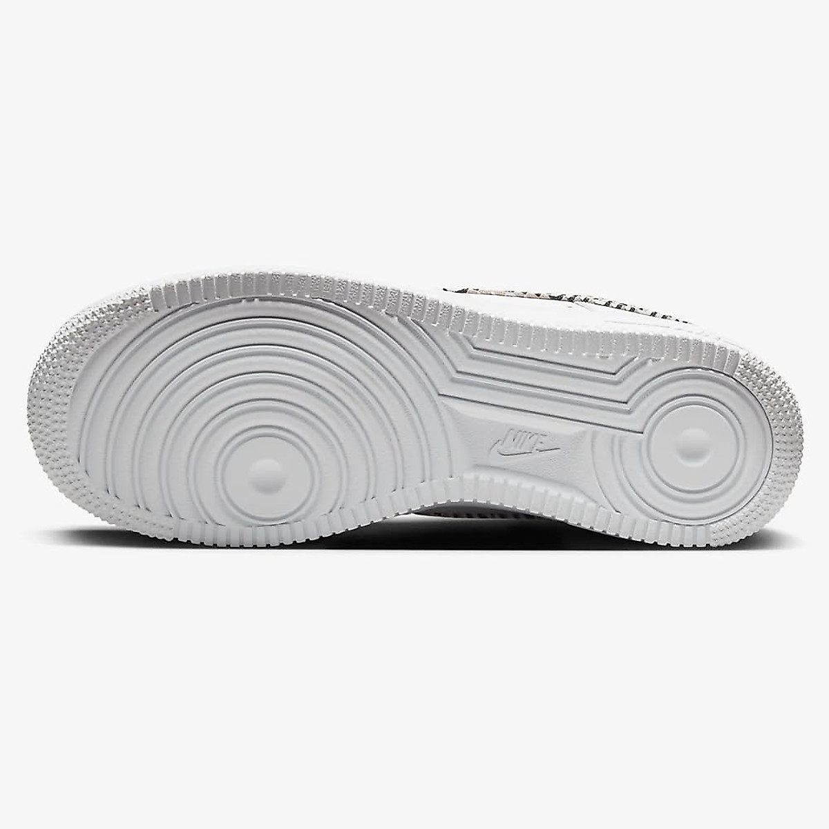 Nike Air Force 1 Low Womens White Hemp Black Size 7.5