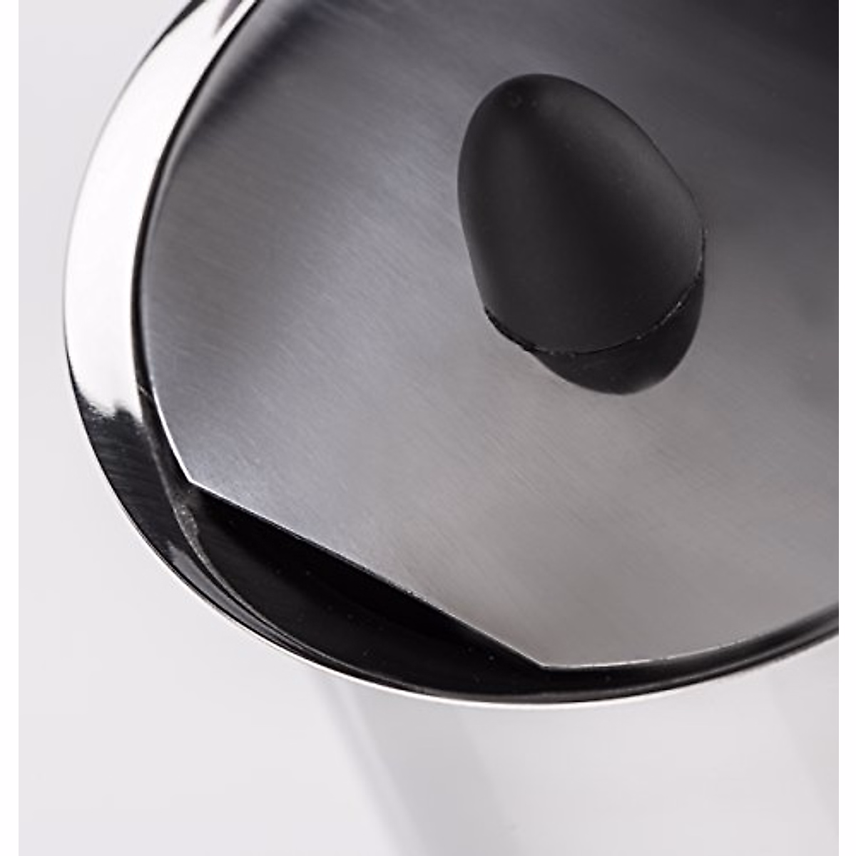 Barazzoni 830008006 IH/Direct Flame Espresso Maker, Stainless Steel, Diameter: 4.5 x Height: 8.1 inches (11.3 x 20.5 cm), Stainless Steel, Espresso Coffee Maker, 6 Cups, Silver