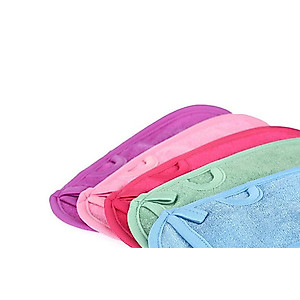 3PCS Bathing Mittens Shower Soft Skin Care Face Body Wash Massage Spa Mitt for Adult and Kids(Color Random)