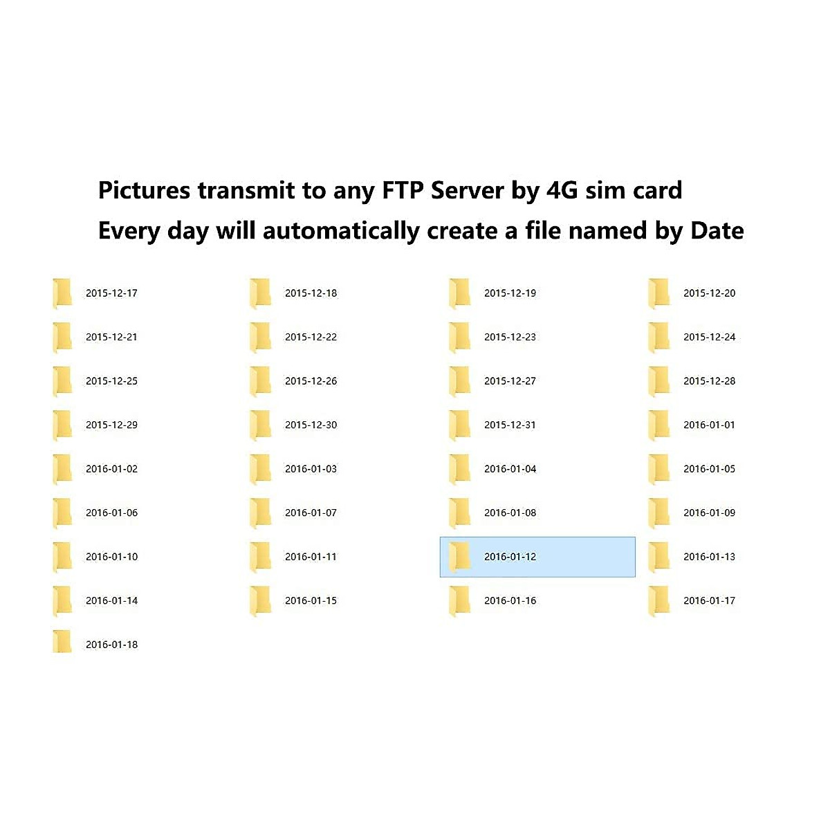WenhuaVision Industrial 5.0MP Solar 4G Long Term Construction Time Lapse Camera Outdoor, Best time Lapse Camera for Plants, Parking Remote Monitoring. Super Star Night Vision WH_5M0FGSN_BSS16