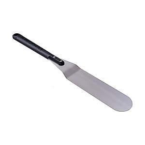 BakerStone Pizza Peel Kit Set of 3, Wood Pizza Paddle, Stainless Steel Pizza Peel and Pizza Turning Peel Turner