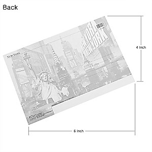 New 60 Various NYC New York Collectible Photo Postcards 4x6 Inch with Box