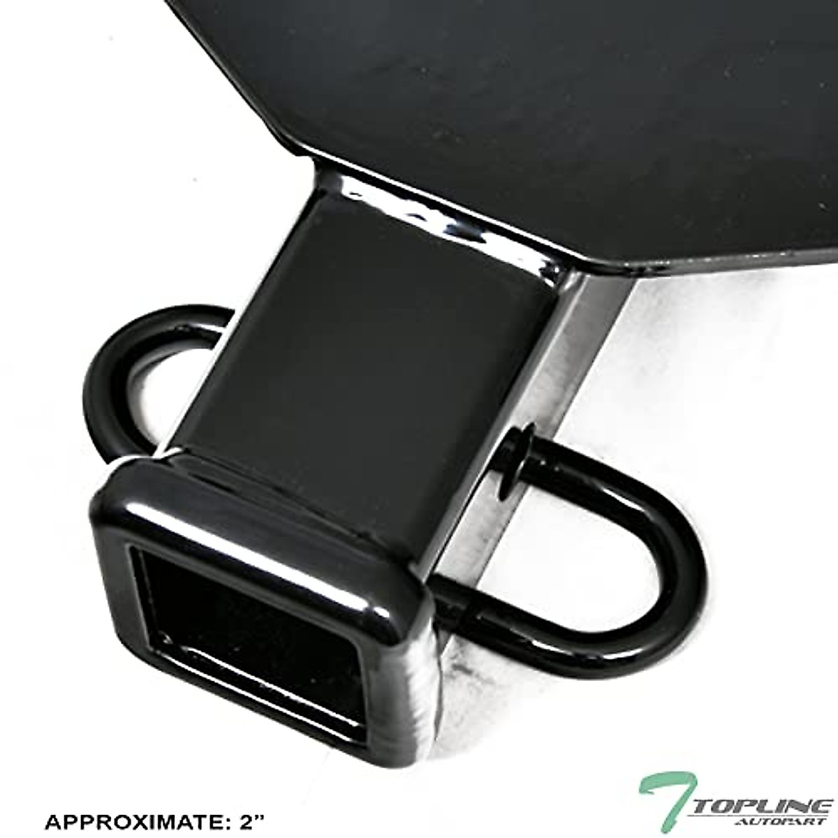 TLAPS 7422444158155 for 2006-2018 Toyota RAV4 Class 3 III Black 2" Trailer Hitch Receiver