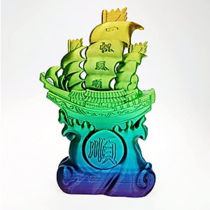 Stronghero3D PETG 3D Printer Filament 1.75mm Rainbow 1kg for Anet Creality Ender3 Prusa