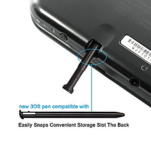 NEW 3DS Charger Kit, AC Power Adapter Charger and Stylus Pen for Nintendo NEW 3DS, Wall Travel Charger Power Cord Charging Cable (100-240 v)