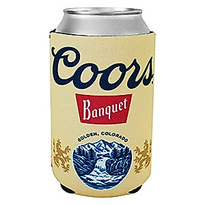 Coors Banquet Beer Can Insulator Cooler