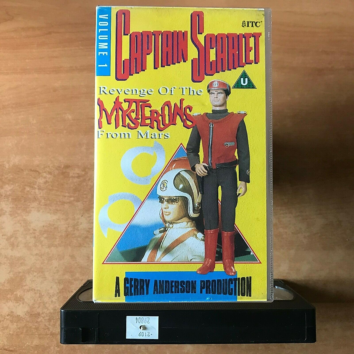 Captain Scarlet - Vol.1 - Revenge Of The Mysterons From Mars - Kids - Pal VHS
