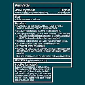 Degree Men Advanced Antiperspirant Deodorant Dry Spray Adventure 72-Hour Sweat and Odor Protection Deodorant For Men With MotionSense Technology, 3.8 Ounce (Pack of 3)