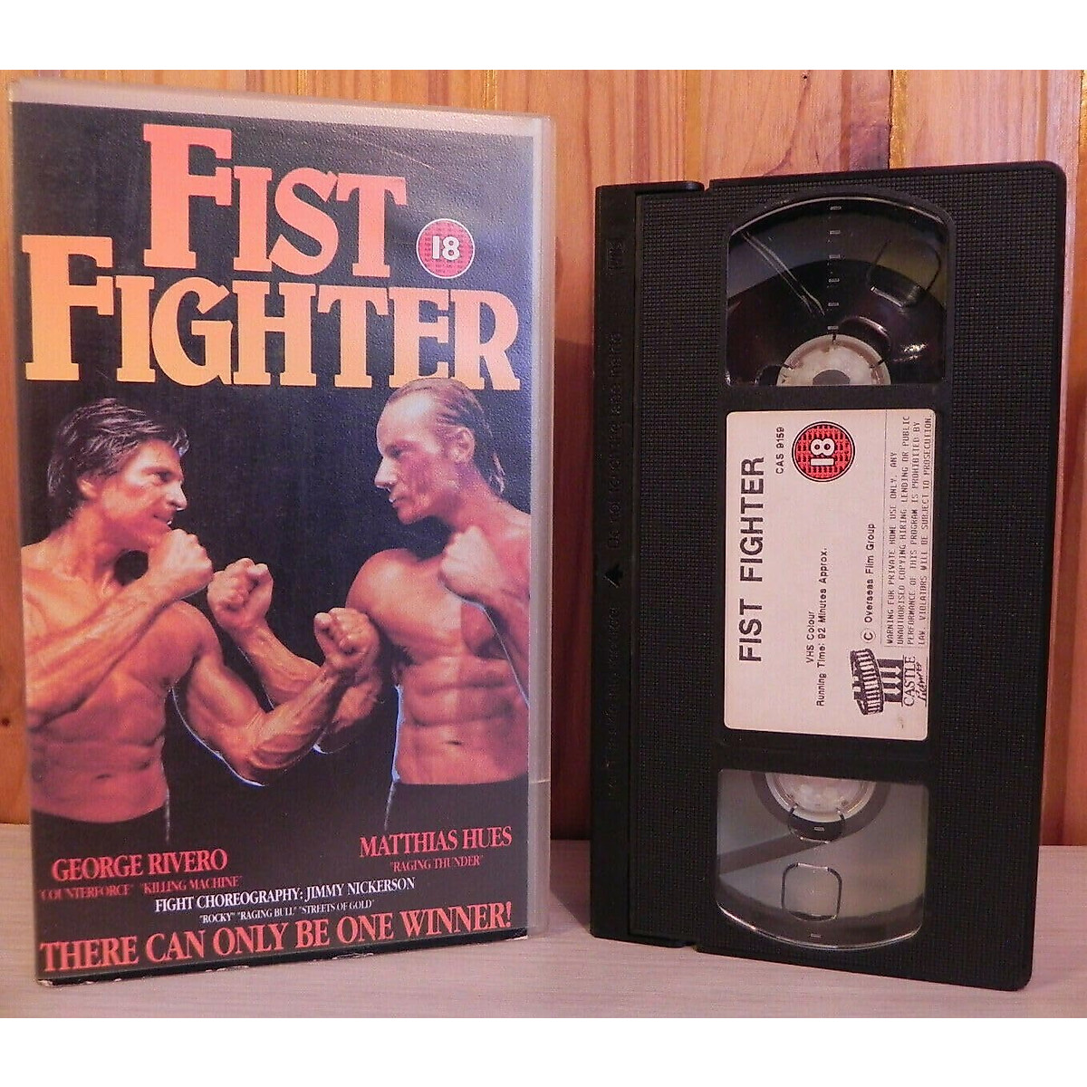 Fist Fighter: (1989) South America - Matthias Hues Action - George Rivero - VHS