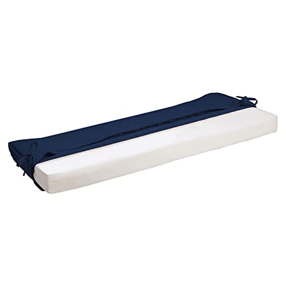 Arden Selections ProFoam Essentials Outdoor Bench Cushion 18 x 46, Sapphire Blue Leala