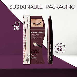 Blinc Tubing Liquid Eyeliner, Ultra-Longwearing, Highly-Pigmented, Smudgeproof Eye Liner with Precise Tip, Vegan, Gluten-Free and Cruelty-Free, 6ml / 0.2 Fl Oz