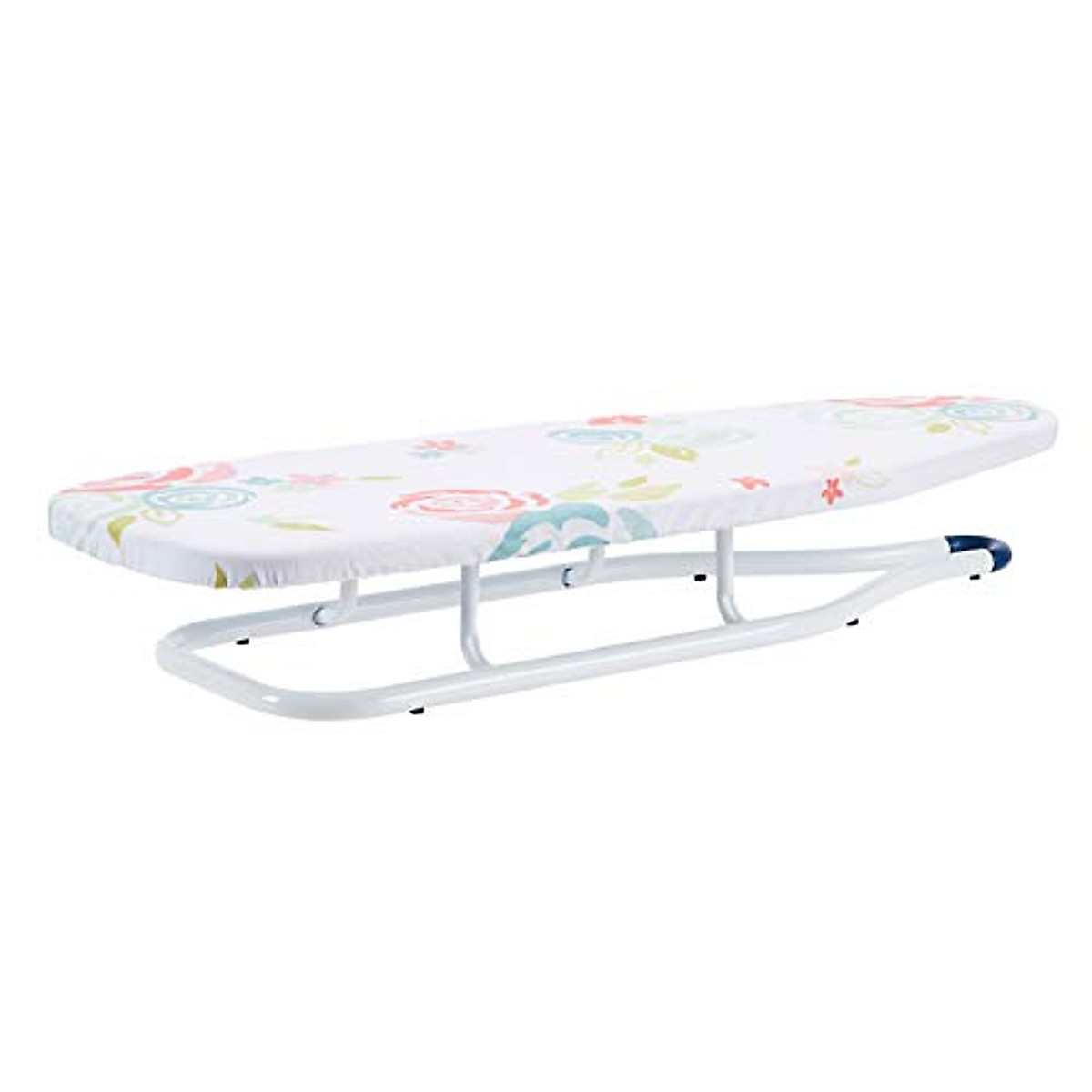 Amazon Basics Ironing Board Tabletop 77x29 cm, White, Floral
