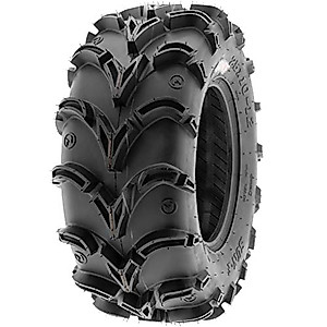 SunF 28x10-12 28x10x12 Mud v-shape ATV UTV Muddy Tire 6 PR A050 - SET of 4