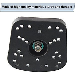 BLKGJTF 0368 Universal Fishfinder Mount - Black, Boat Fish Finder Electronics Mount, Fish Finder Mount