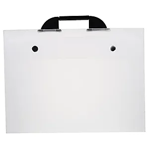 ULDIGI Bag Design Artwork Sketch Pouch Art Practical Drawing Poster Pens Storage Portable Painting Documents Large Plastic Handheld File Work Arts Button Folder Transparent Photography