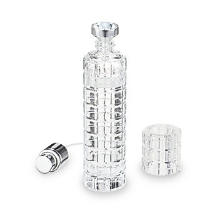 Viski True Martini Atomizer Perfect for Vermouth or Bitters, Spray Bottle, Travel Fragrance, DIY, Refillable Sprayer, Stainless Steel, Bar Accessory, 30 ml, Set of 1, Clear